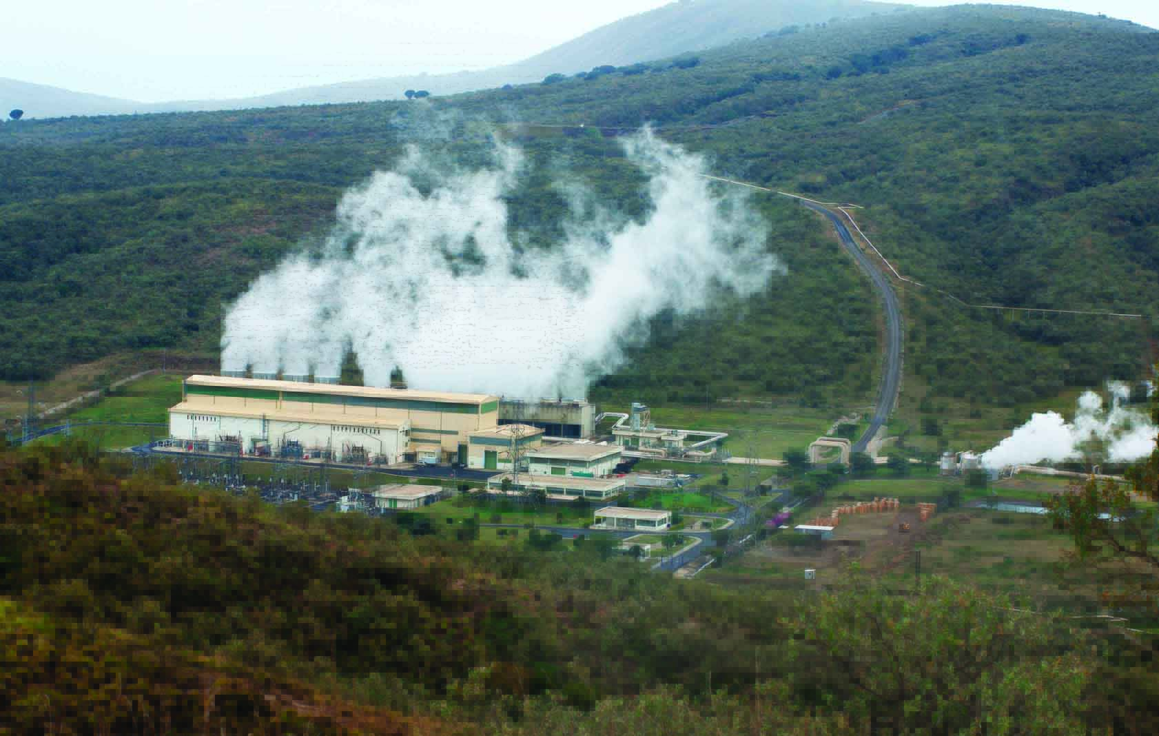 Olkaria II geothermal power plant in Kenya - Littlegate Publishing