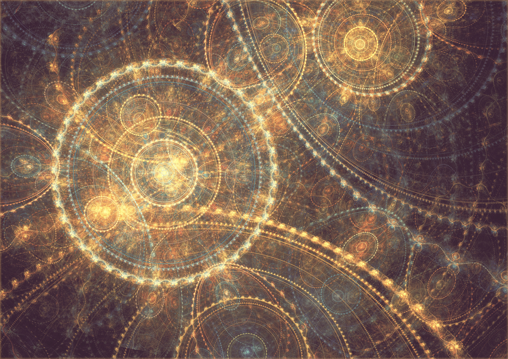 abstract circle fractal background - Littlegate Publishing