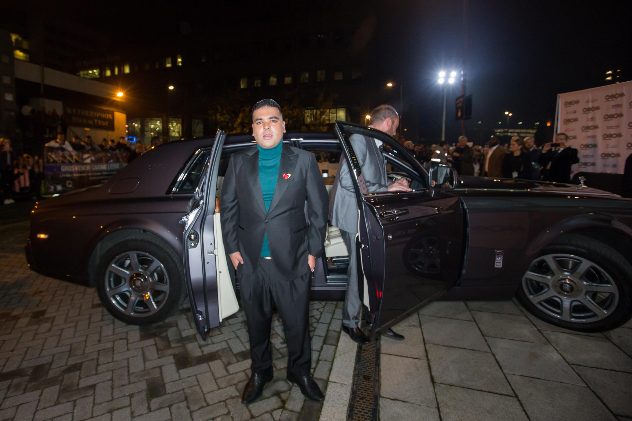 mobo awards Naughty Boy arrives in style at the 2015 MOBO Awards ...
