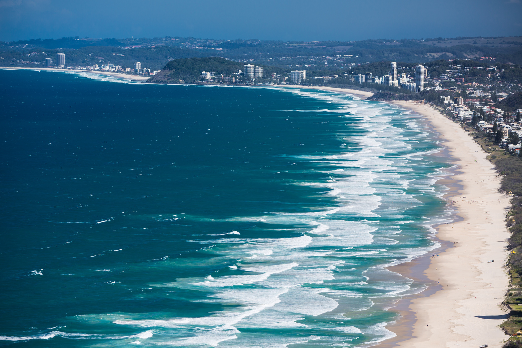 Aerial view of australian beach - Littlegate Publishing